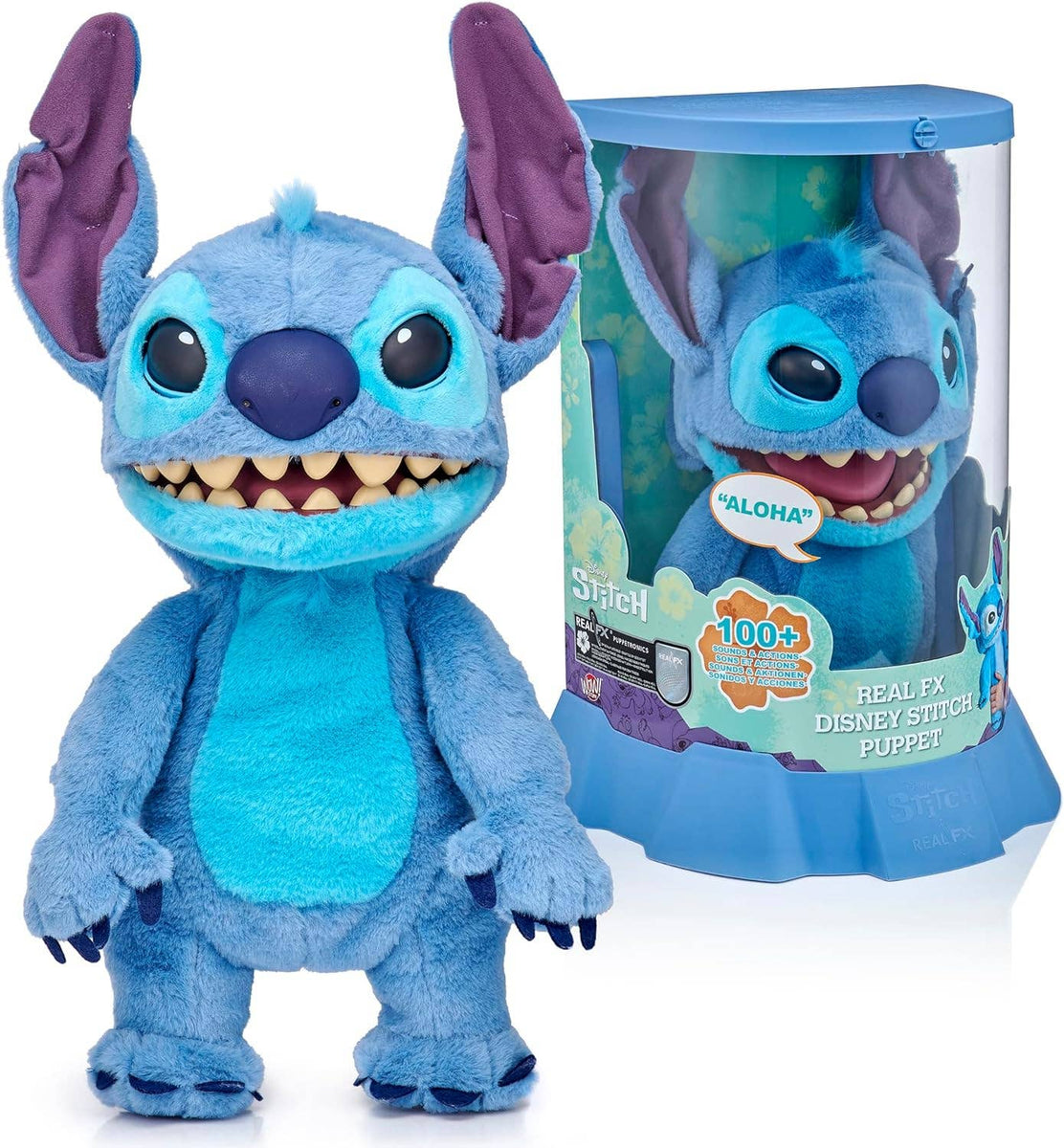Real FX Disney Stitch Puppet - 18" Animatronic Plush – Lux Haus
