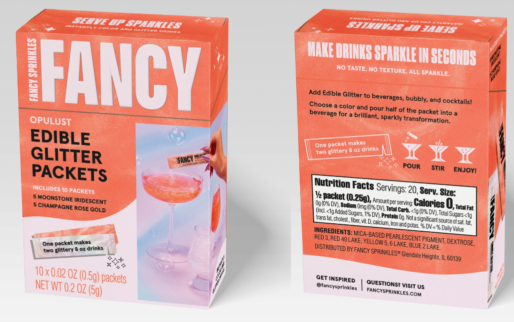 Opulust Edible Glitter Packets – Lux Haus